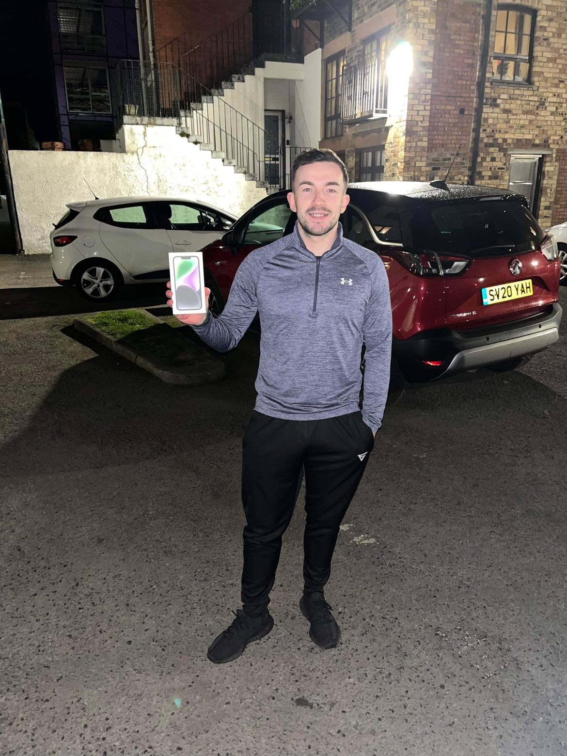 Ryan Smith wins an IPhone 14 - Edinburgh Competitions